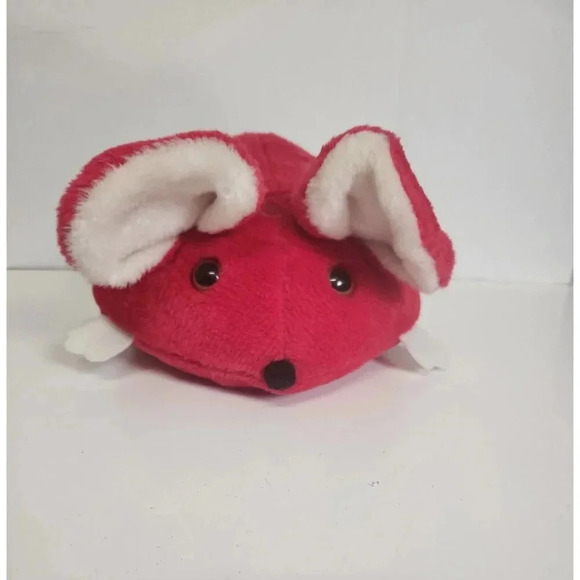Walmart | Toys | Vintage Stuffed Animal Red Mouse Walmart Exclusive 98s ...